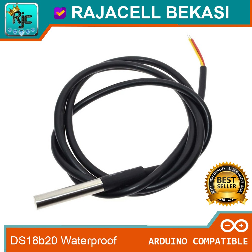 Dallas DS18b20 Temperature Probe Sensor Waterproof Water Temperature ...