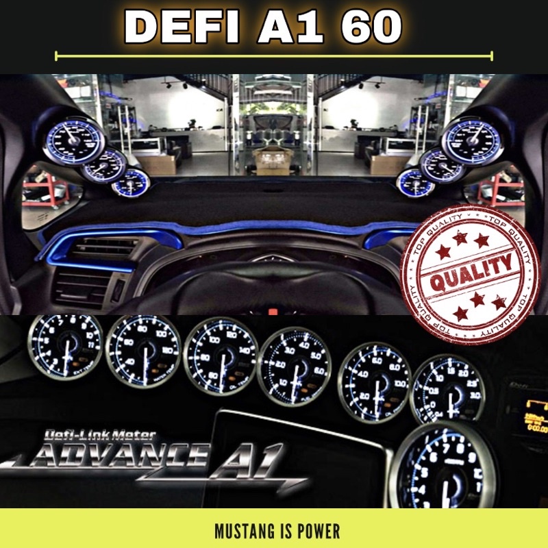 DEFI A1 60 MM RGB COLOUR Meter Gauge Advance Gauge Defi Meter include ... DEFI A1 60 MM RGB COLOUR Meter Gauge Advance Gauge Defi Meter include ...
