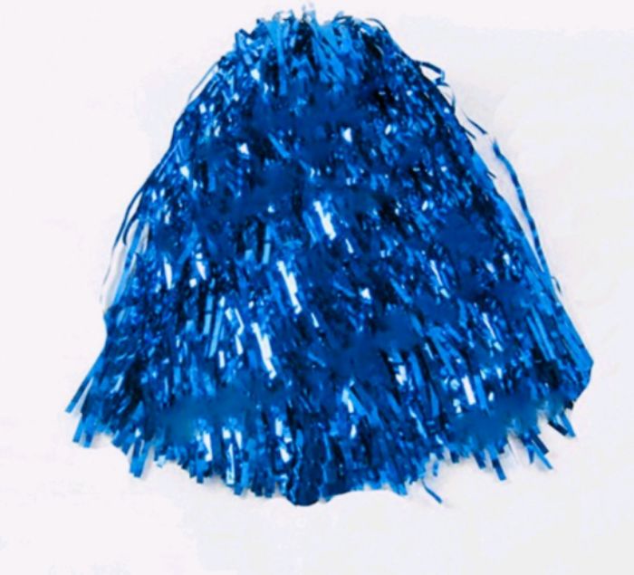 pom pom Cheerleader Pair(2pcs) Cheer Sports Metalic Cheerleader Dance ...