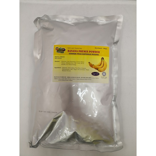 Banana Ice Blended Premix Powder / Bubble Tea Premix Powder | Shopee ...