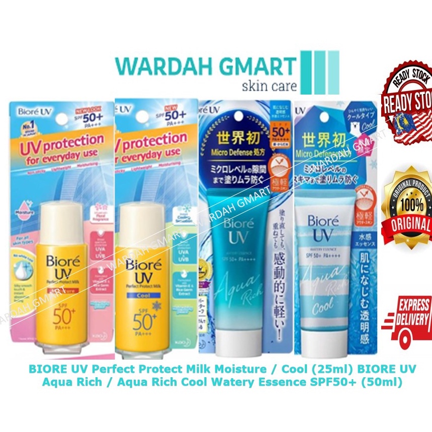 Biore UV Perfect Protect Milk Moisture / Cool [25ml] BIORE UV Aqua Rich ...