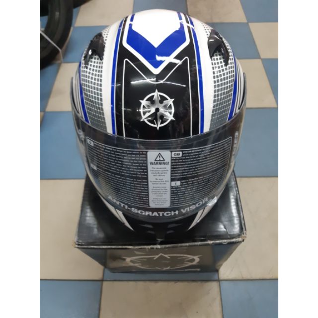 HELMET FULLFACE RACING RYO MOTORCYCLE | Shopee Malaysia