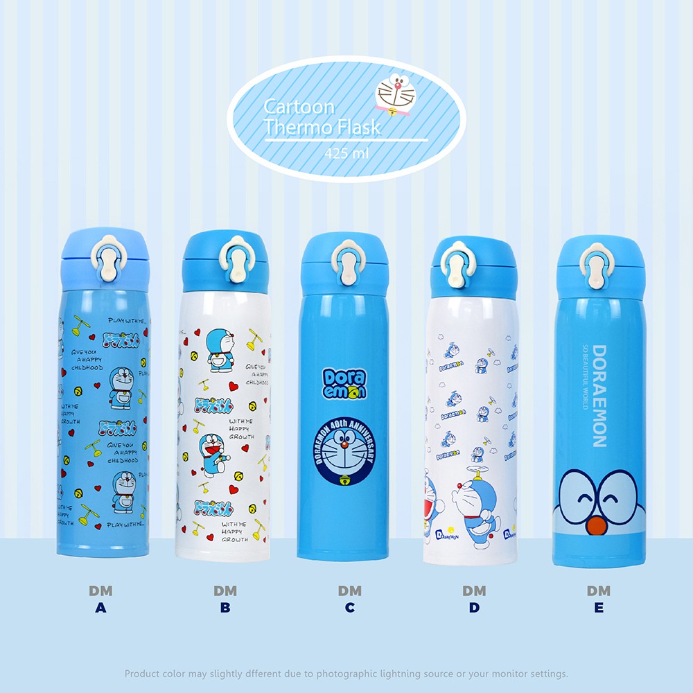 Thermo Flask Doraemon Hello Kitty Unicorn Poney 500ml | Botol Thermos ...