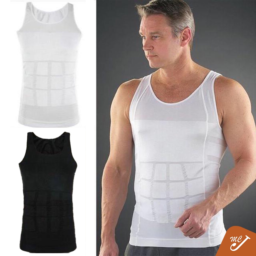 McJoden - RYAN Man Singlet Men Slimming Singlet Shaper Body Slim Shirt ...