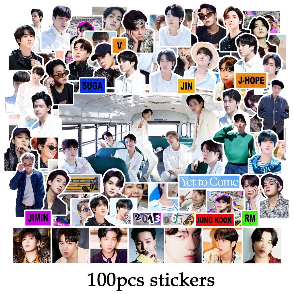KPOP Sticker Pack ENHPEN 100pcs STRAY KIDS IVE BPINK TWICE ATEEZ TXT ...