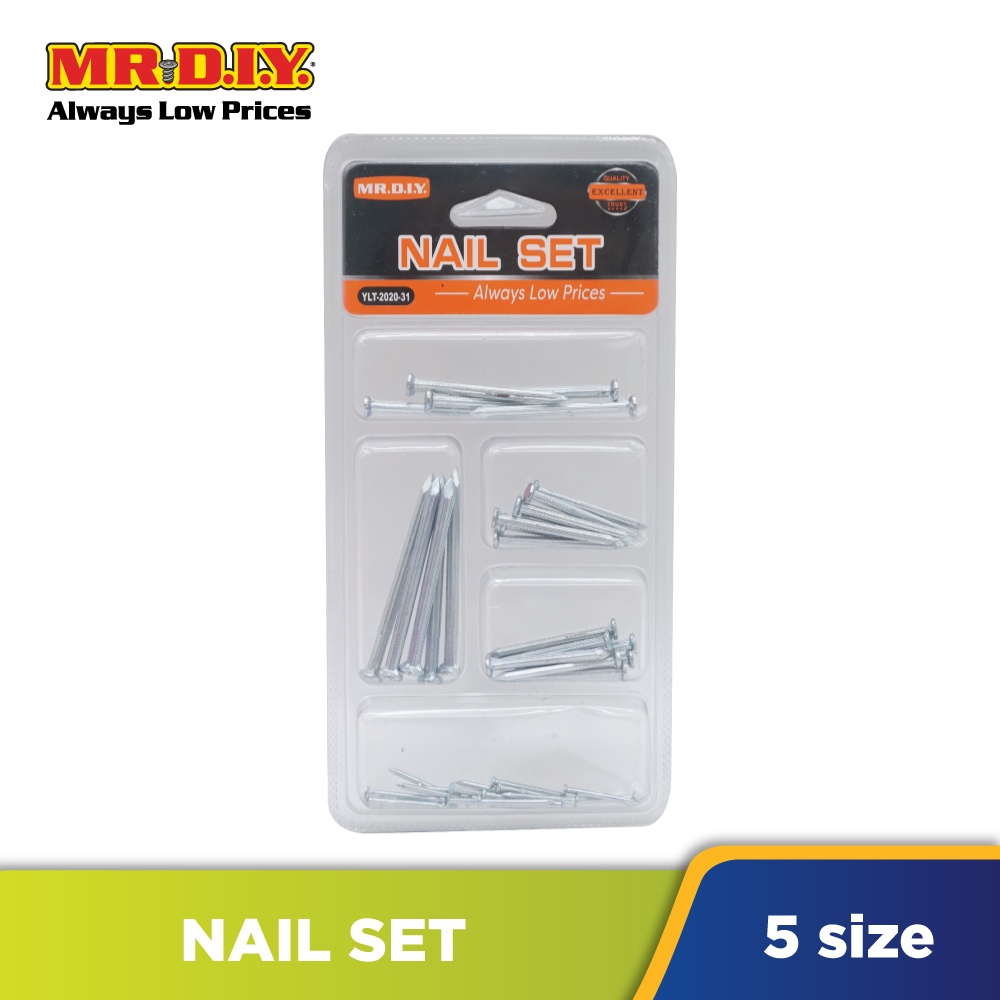 (MR.DIY) Nail Set | Shopee Malaysia