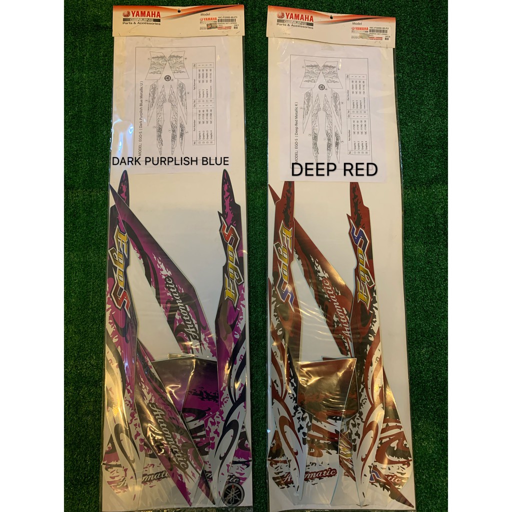 YAMAHA EGOS STICKER BODY HLY ORI YAMAHA BODY STICKER 100% ORIGINAL ...