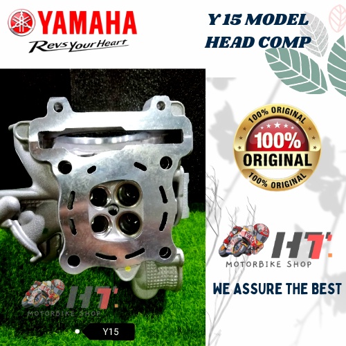 Y15ZR Y15 YSUKU Head Assy 100% Original Hong Leong Yamaha | Shopee Malaysia