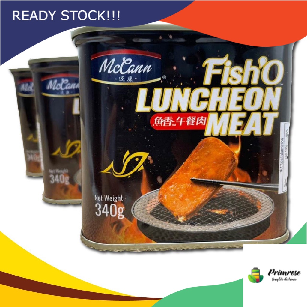 MCCAN FISH'O LUNCHEON MEAT 迈康 鱼香午餐肉 340g | Shopee Malaysia