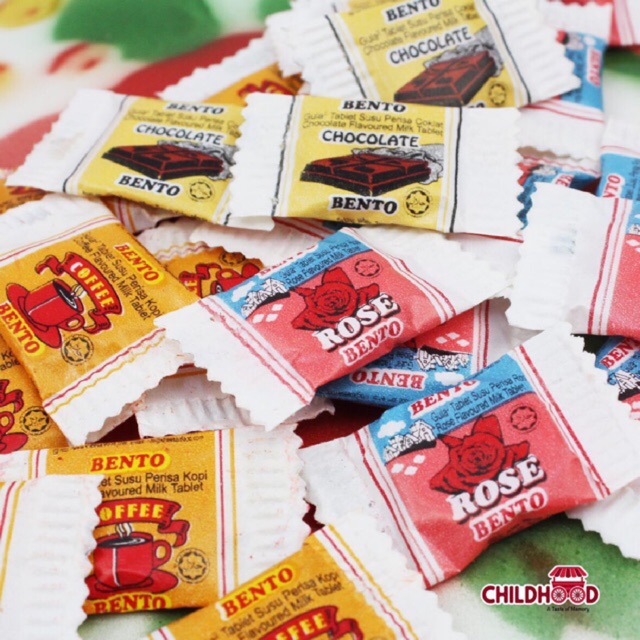 Childhood Malaysia🔥 Childhood Snack ️ Bento Milk Candy/Gula Susu ...