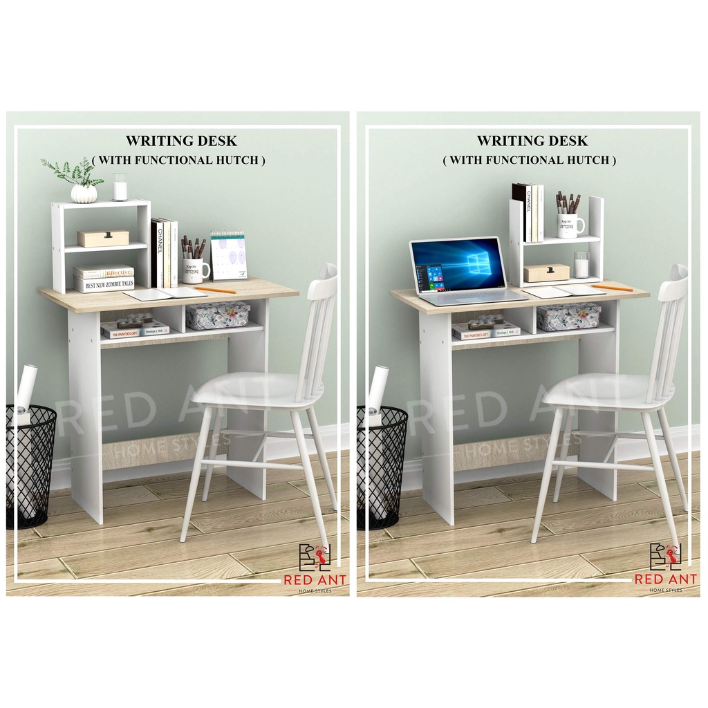 READY STOCK* RED ANT Study Desk Writing Table/ Meja Belajar/ Office ...