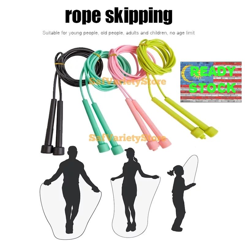 SAF Jump Rope Skipping Crossfit Professional Men Women Gym PVC Rope ...