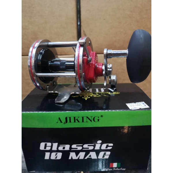 AJIKING CLASSIC 10 MAG FISHING REEL | Shopee Malaysia