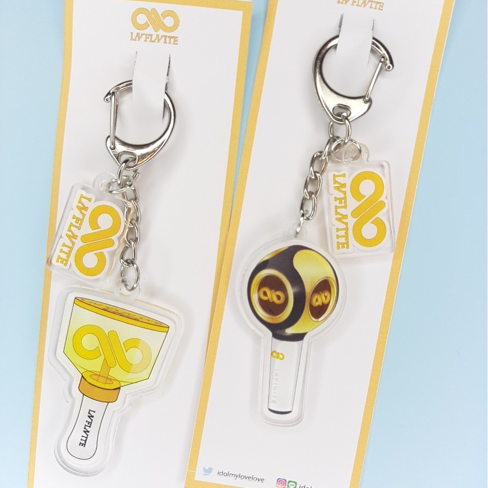 INFINITE : Keychain + PIN Lightstick | Shopee Malaysia