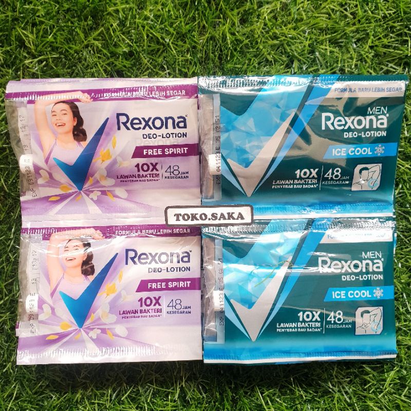 Rexona sachet per renceng Contents 12 Sachets | Shopee Malaysia