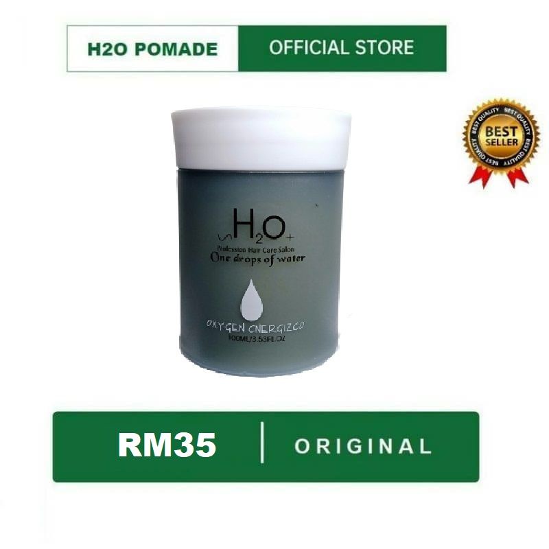 H2O POMADE 100ml Hair Styling Clay (100% ORIGINAL) | Shopee Malaysia
