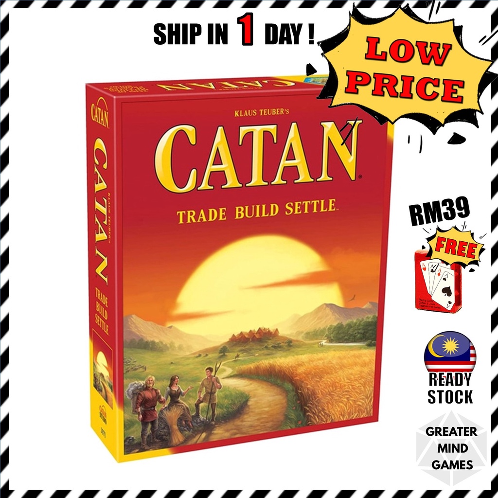 Catan Trade Build Settle Board Games Card Games for Kids Family Game ...