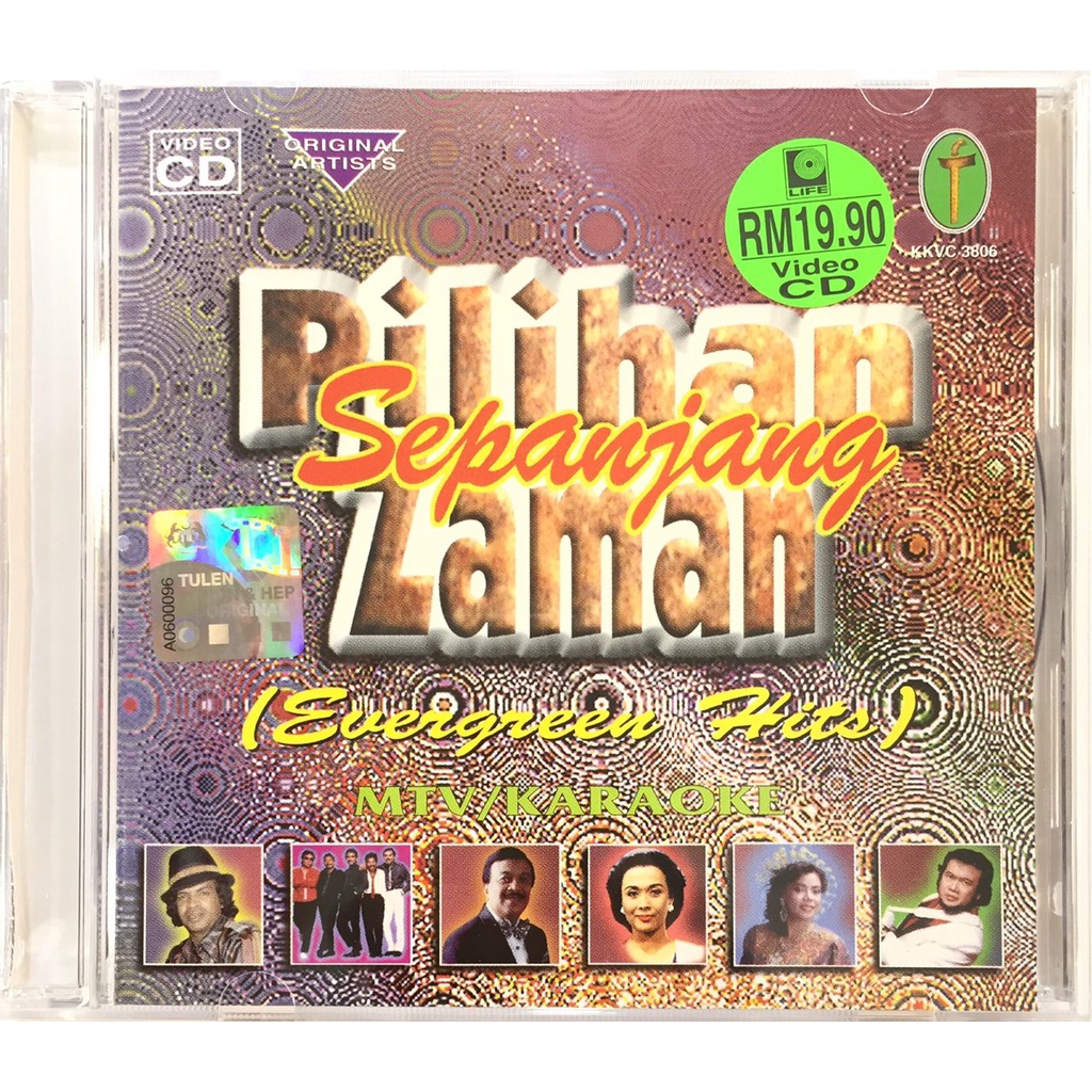 Pilihan Sepanjang Zaman (Evergreen Hits) (MTV KARAOKE VCD) | Shopee Malaysia