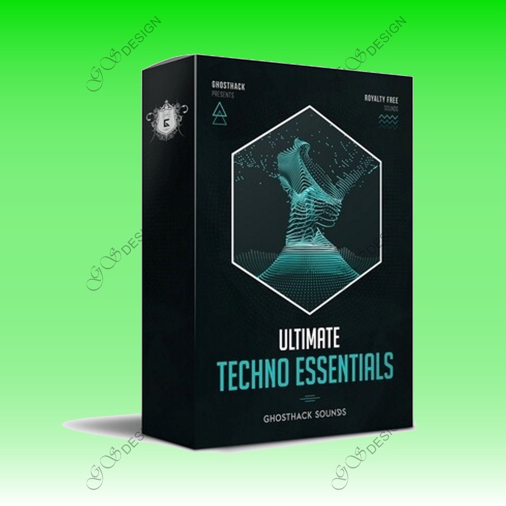 Ghosthack Ultimate Techno Essentials 540 One-Shots Loops MIDI Files Presets and Construction ...