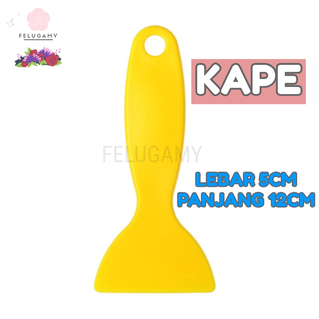 KP PVC PLASTIC SCRAPER PUTTY TOOL FOR CEMENT LEVELING WALL PAINT ...