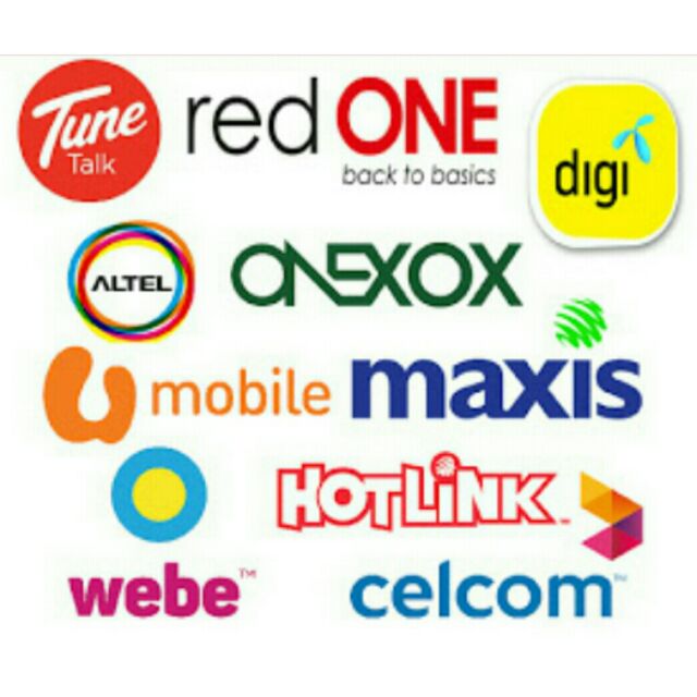 PIN RELOAD/ TAMBAH NILAI PIN PREPAID CELCOM/MAXIS/DIGI/UMOBILE/TUNETALK ...