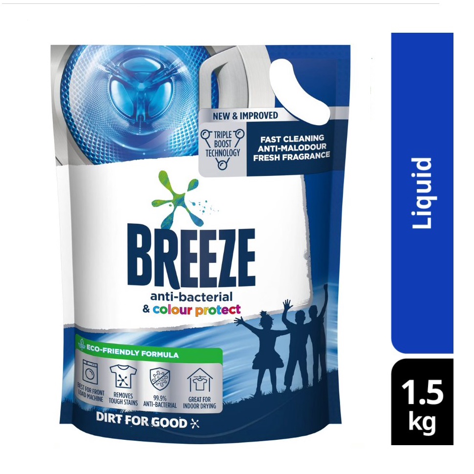 Breeze Liquid Refill Detergent (1.5kg) | Shopee Malaysia