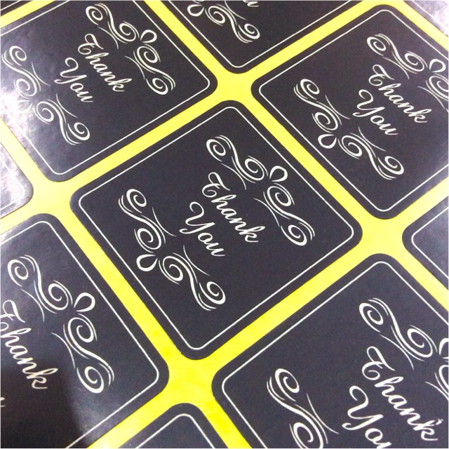 #EX0135L 25pc Sticker 4 Segi Sama Square | Shopee Malaysia