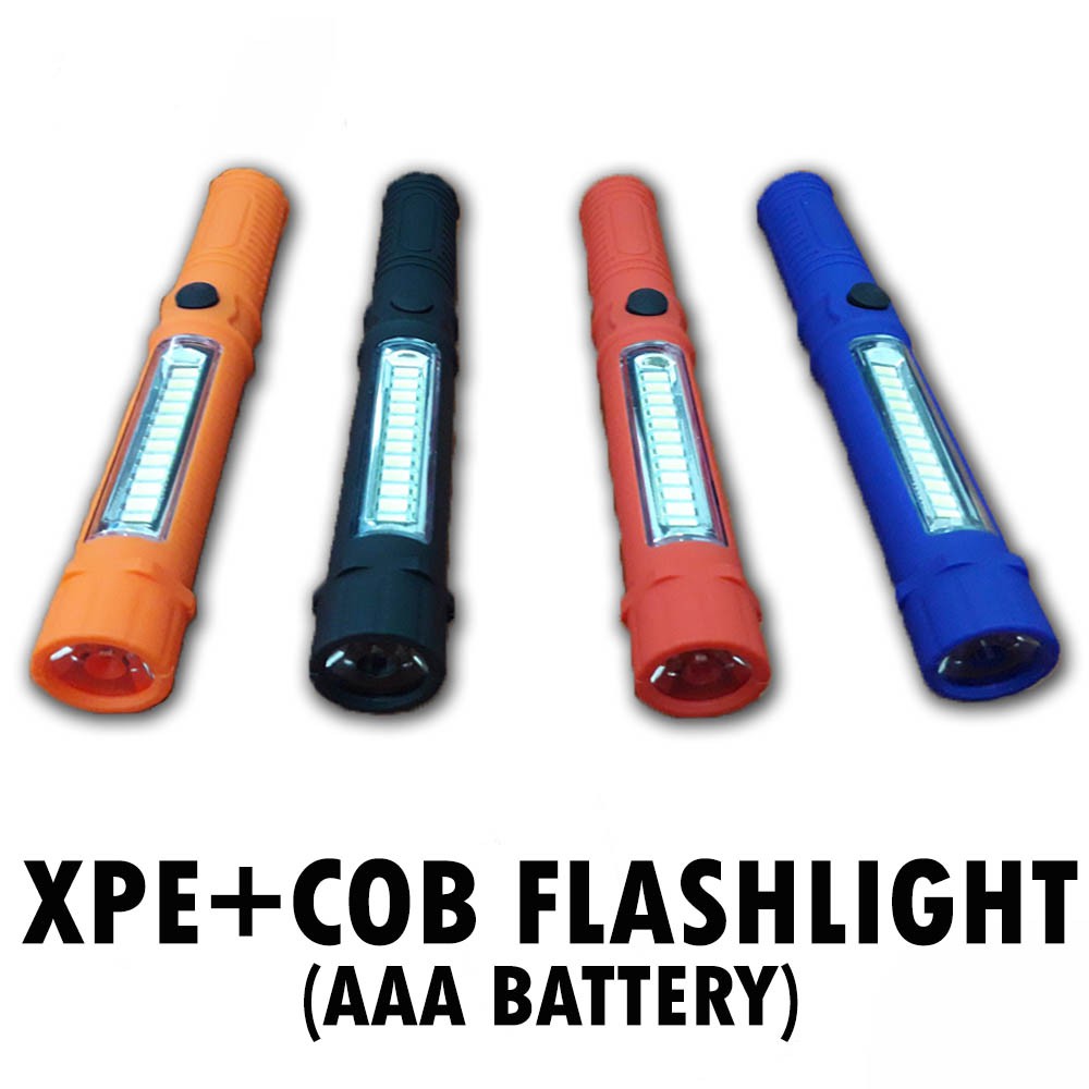 LED Working Flashlight Torchlight/Lampu Suluh Kerja LED - 2 LED Lights ...