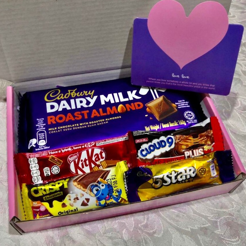[TERMURAH] Surprise Gift Box Set Cadbury Dairy Milk / Surprise ...
