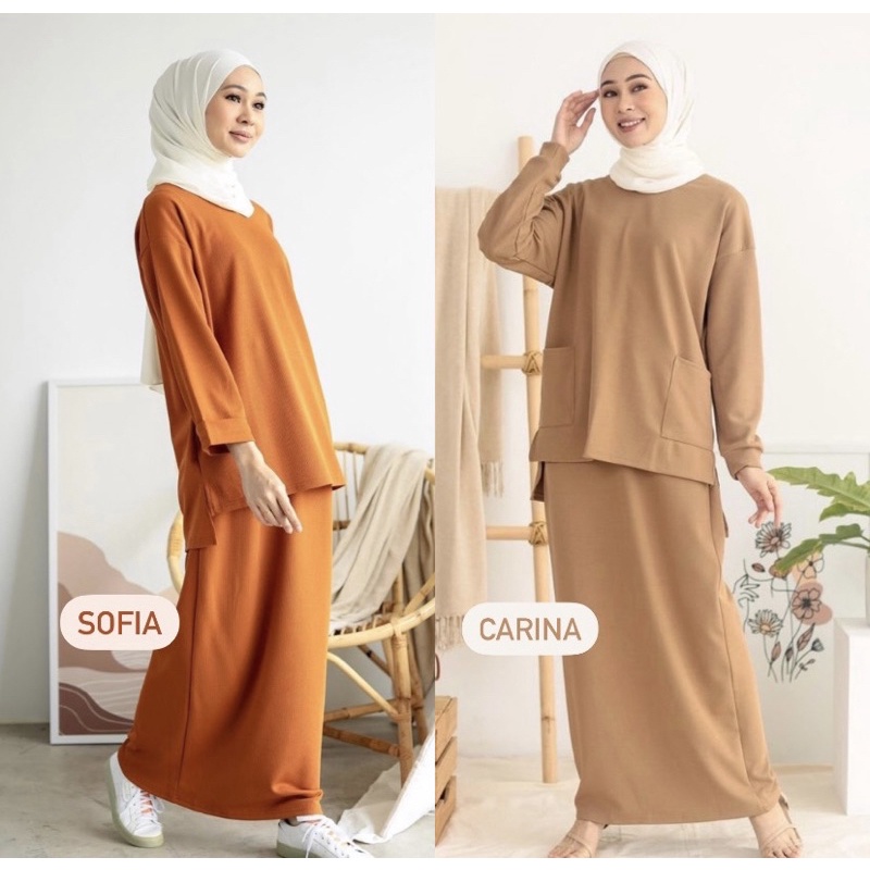 sofia, carina & jasmine ironless set (freesize) 🔥 | Shopee Malaysia