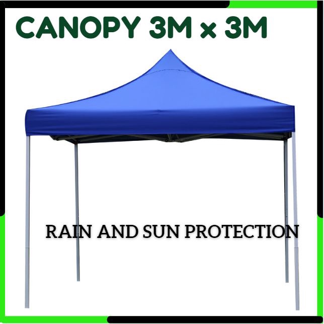 10x10 Ft Night Market Canopy Camping Tent 3x3m Payung Niaga Canopy ...