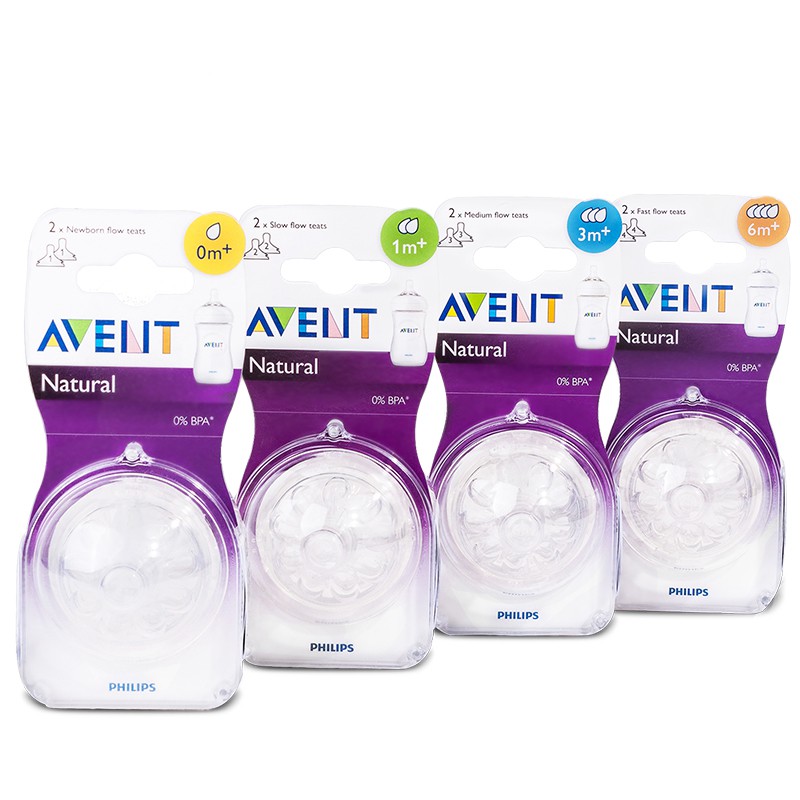 Philips Avent Natural Range Teats Twin Pack Shopee Malaysia