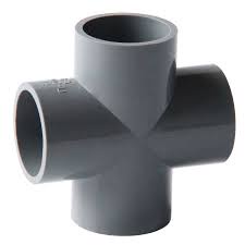 PVC CROSS TEE FITTING 20MM (3/4") GREY COLOR | Shopee Malaysia