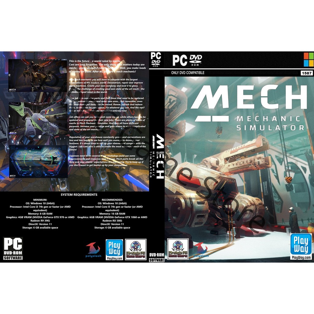 (PC) Mech Mechanic Simulator | Shopee Malaysia