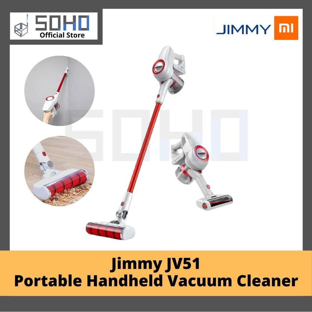 JIMMY JV51 Lightweight Cordless Stick Vacuum Cleaner 115AW Powerful ...