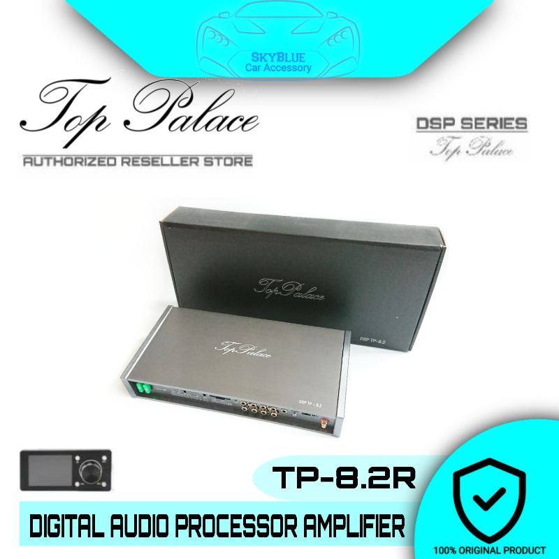 TOP PALACE TP-8.2R 10-Channel DSP Amplifier With 10 Channel Power Outputs And Remote | Shopee ...