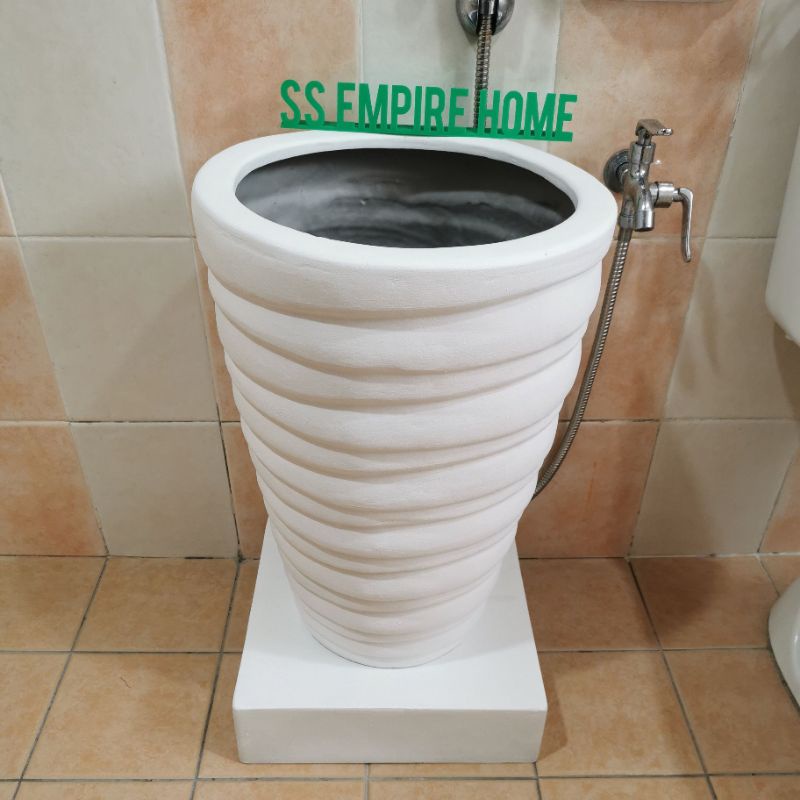 Tempayan TP4 FP11L Premium Fiberglass Tangki Simpanan Air Bathtub Tong ...