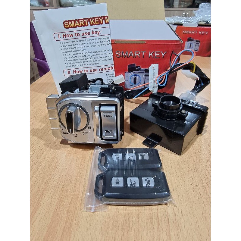 Y15ZR RS150 RSX150 Smart Key Keyless Full Set Y15zr N-max Nvx Rs150 N ...