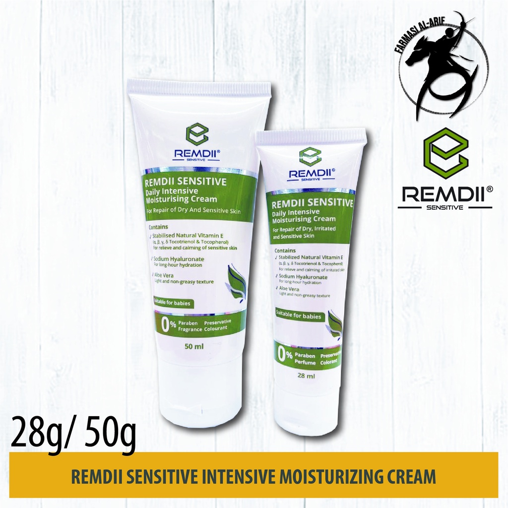 REMDII Sensitive Intensive Moisturizing Cream (28g/ 50g) | Shopee Malaysia