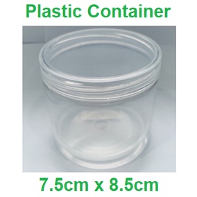 Slime Making Art DIY Craft - 300ml Clear Plastic Jars PET with screw ...