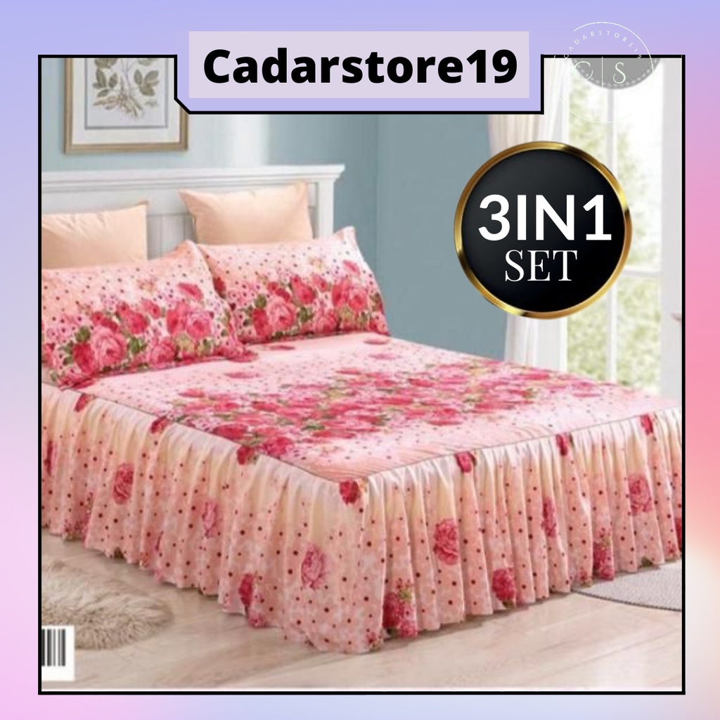 CADAR "PROYU" ROPOL 100% COTTON 3 IN 1 SIZE KING & QUEEN READY STOCK ...