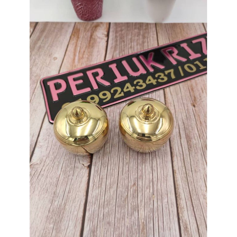bekas bunga rampai tembaga,saiz sedan, door gift premium, | Shopee Malaysia