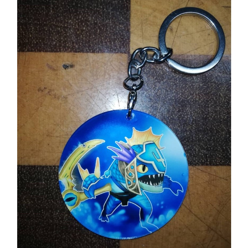 [Xsaye] Slark (Nightcrawler) Fan Art Acrylic Charms Keychains *Dota 2 ...
