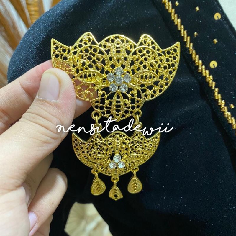 2-Stack Kebaya Brooch / Beautiful Brooch - Kirana Model | Shopee Malaysia