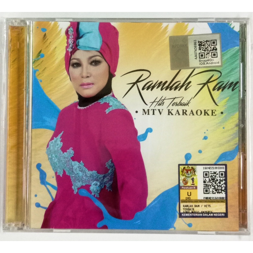 Ramlah Ram Hits Terbaik MTV Karaoke VCD | Shopee Malaysia