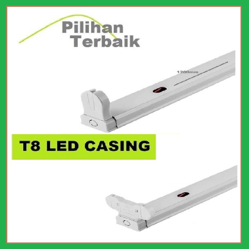 T8 Led Casing | Casing Lampu Kalimantang Single Casing / Double Casing ...