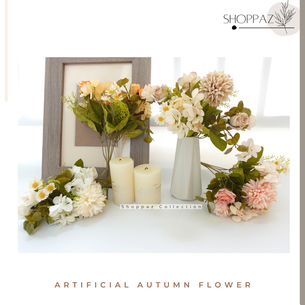 Shoppaz Vantage Artificial Flower Decor Bouquet Flowers Home ...