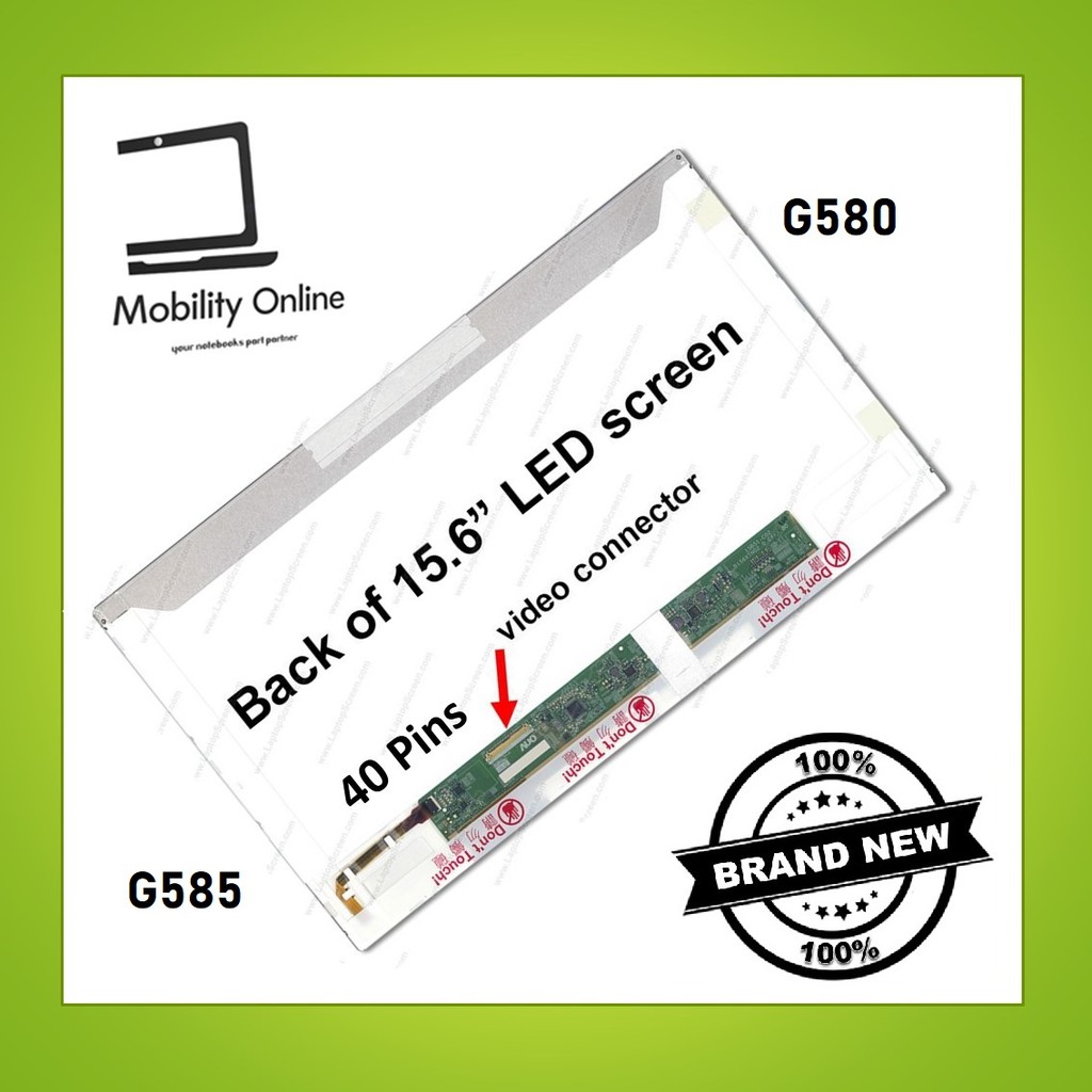 Lenovo G580 G585 Z580 Z585 G505 Laptop LCD LED Screen | Shopee Malaysia