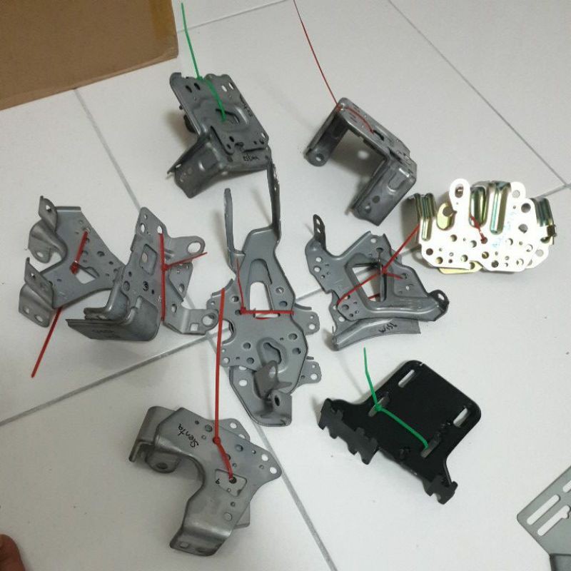 Car Original Headunit Besi braket Wish Altis Sentia velfire CHR ...