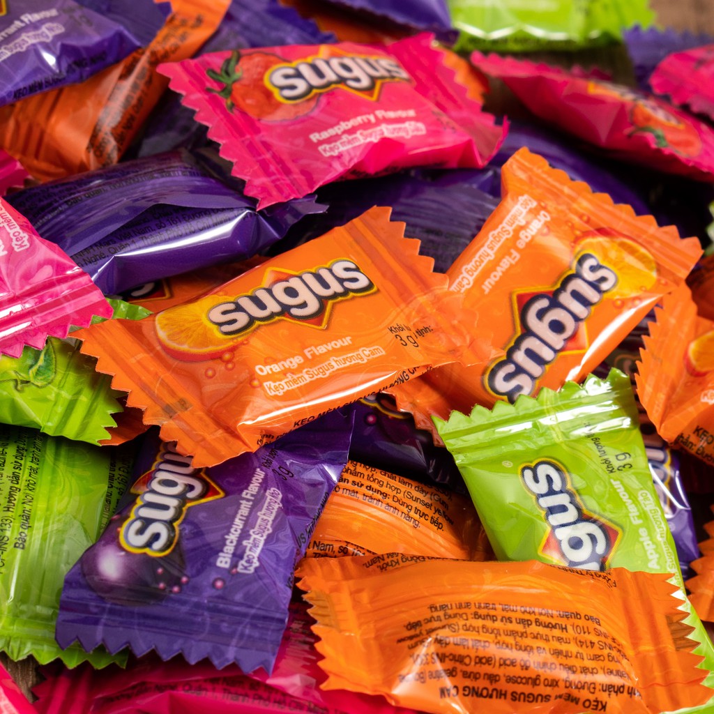 1 kg of fruit-flavored SUGUS soft candy | Shopee Malaysia